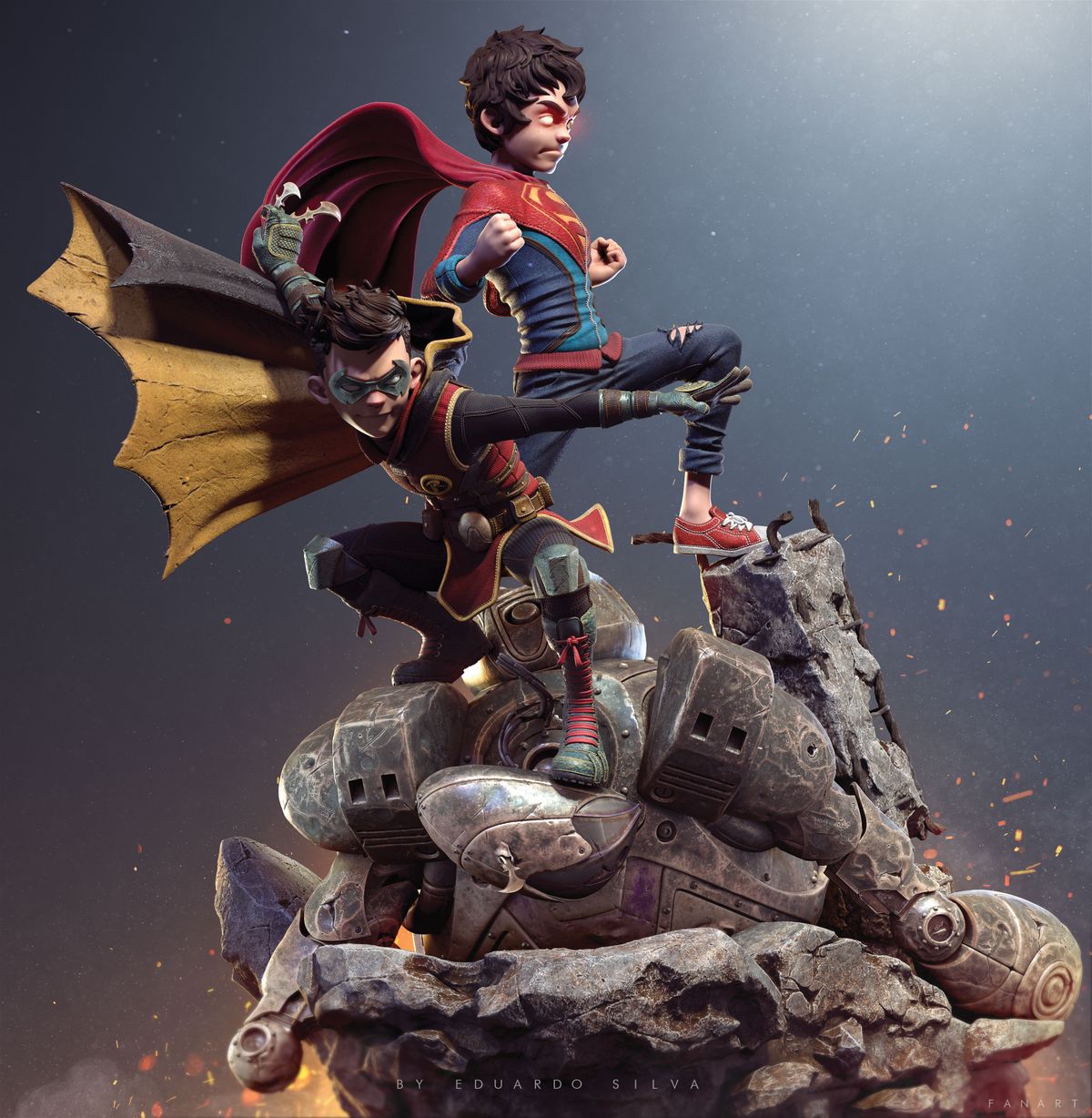 Incredible fan art reimagines your favourite superheroes | Creative Bloq