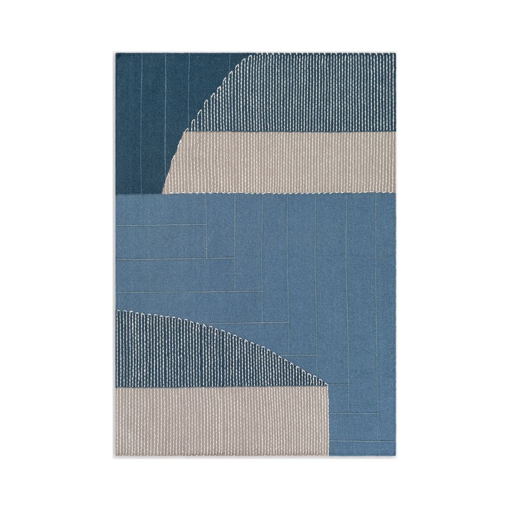 12 best blue patterned rugs - make each room feel uplifting | Livingetc