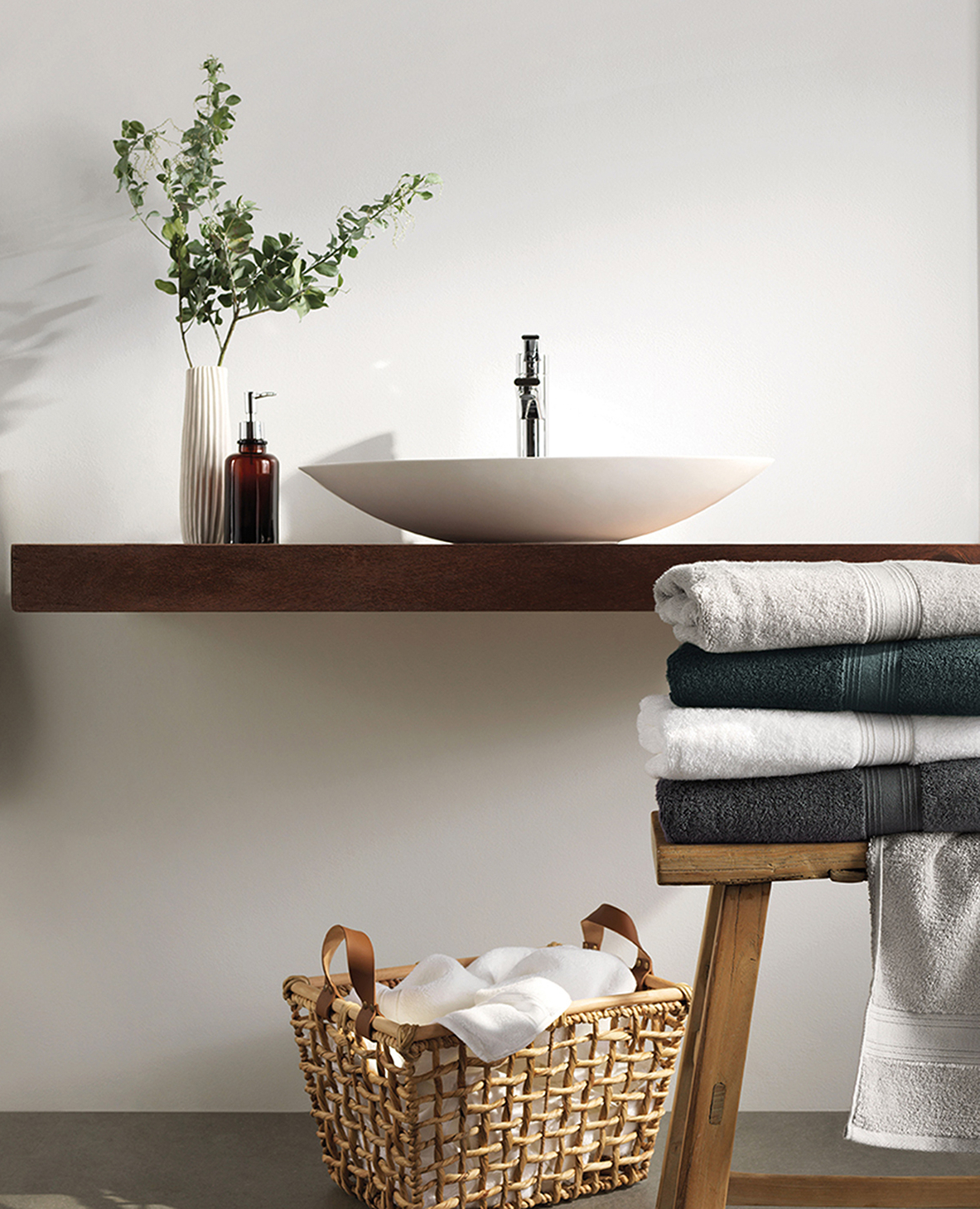 How to roll towels: for a spa-like fold every time | Homes & Gardens