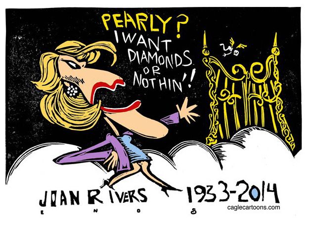 Editorial cartoons entertainment Joan Rivers | The Week