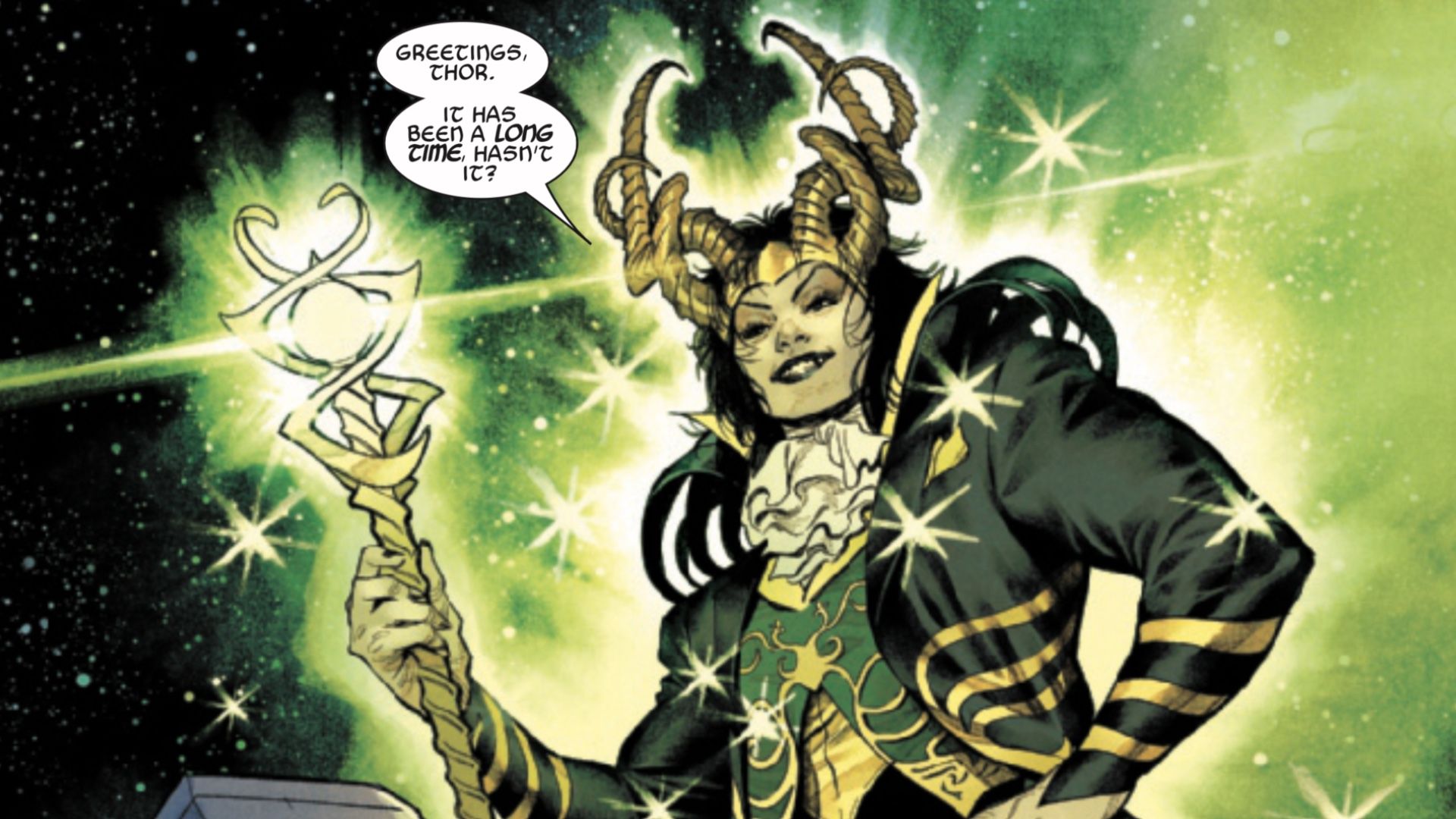 Comic book Loki is now the God and Goddess of Lies - how do they ...