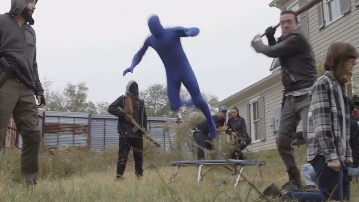 Here's how The Walking Dead filmed THAT tiger moment in the season 7 ...