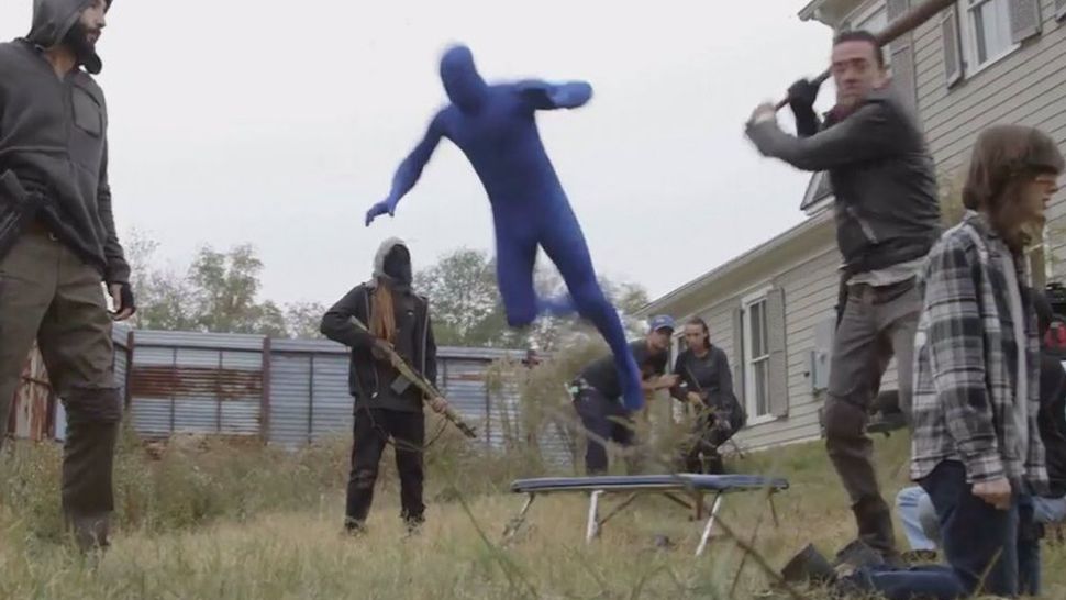 Here's how The Walking Dead filmed THAT tiger moment in the season 7 ...