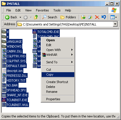Plug-In Setup: Total Commander - Windows XP a Goner? First Aid for your Windows PC | Tom's Hardware