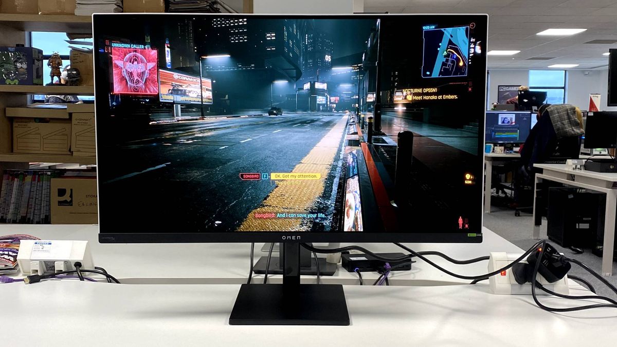 HP Omen Transcend 32 OLED gaming monitor review | PC Gamer