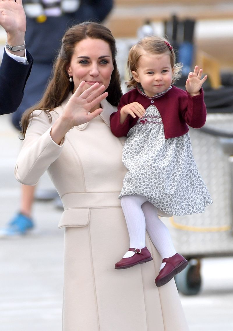 Princess Charlotte's Public Wave Over the Years | Marie Claire