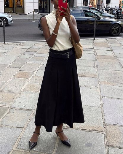 A-Line Skirt Outfits: The Looks the Fashion Set Is Wearing | Who What Wear