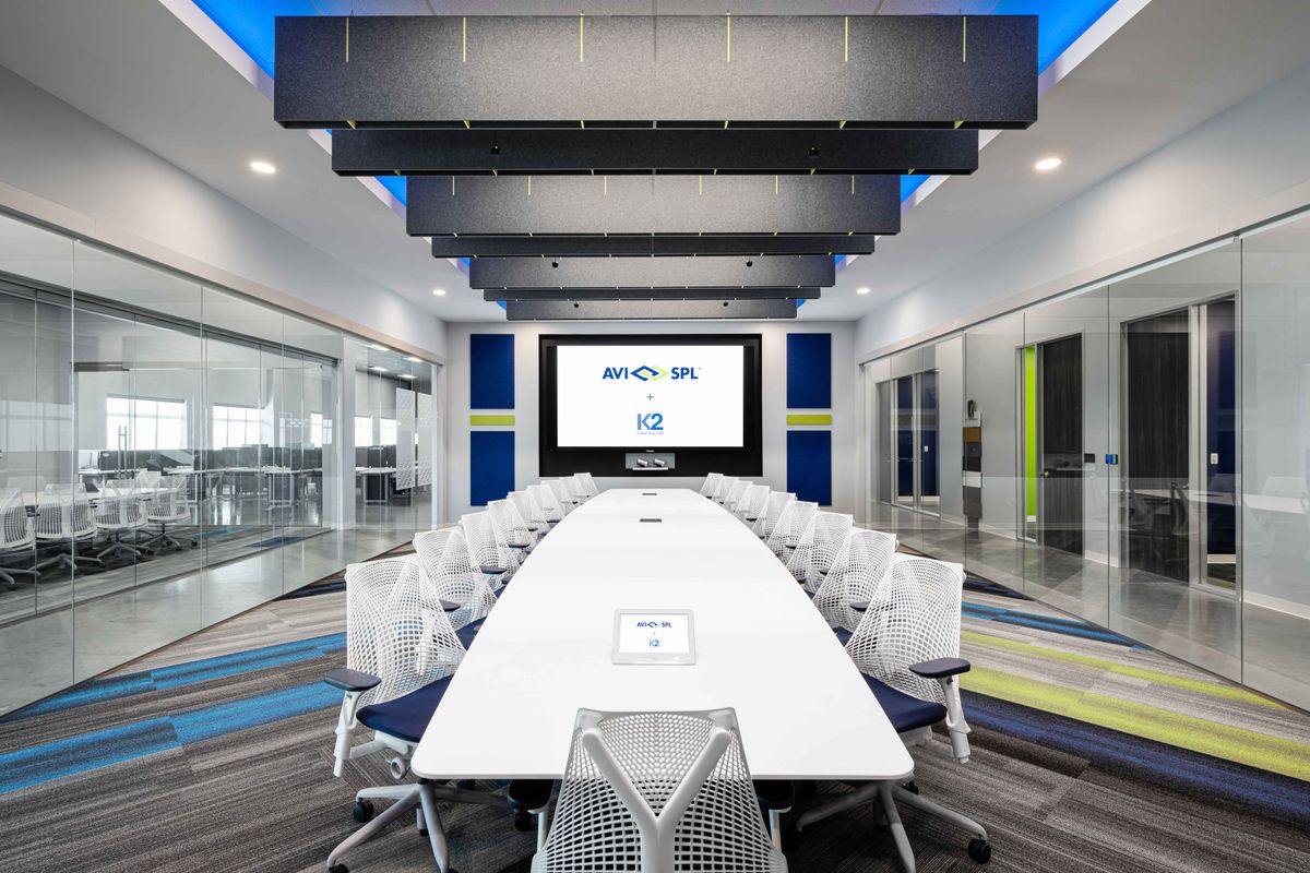 LG Displays Bring 'Wow Factor' to AVI-SPL's New Dallas Office | AVNetwork