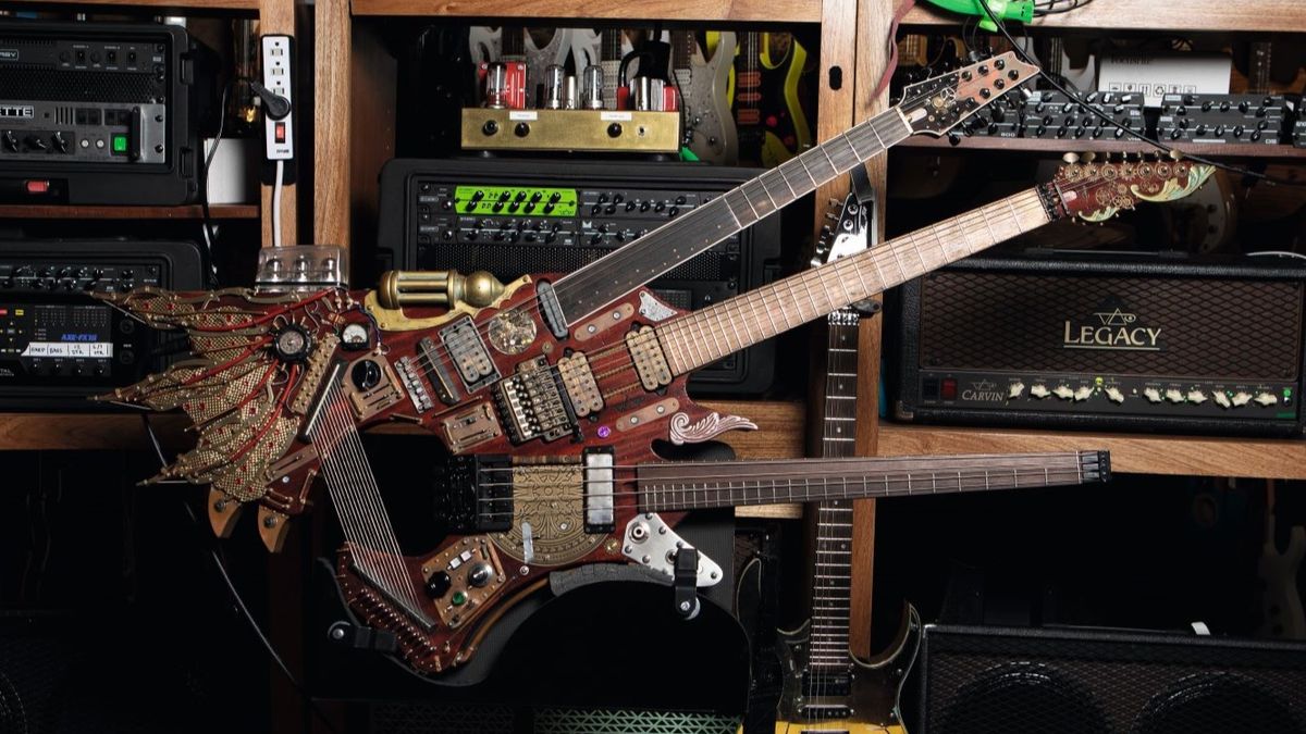 Watch Steve Vai’s Insane “Teeth of the Hydra” Performance Video – You ...