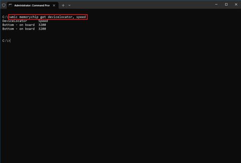 How to get full PC memory specs (speed, size, type, part number, form ...