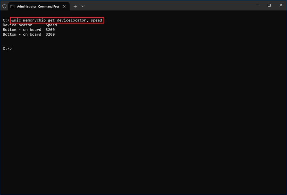 How to get full PC memory specs (speed, size, type, part number, form ...