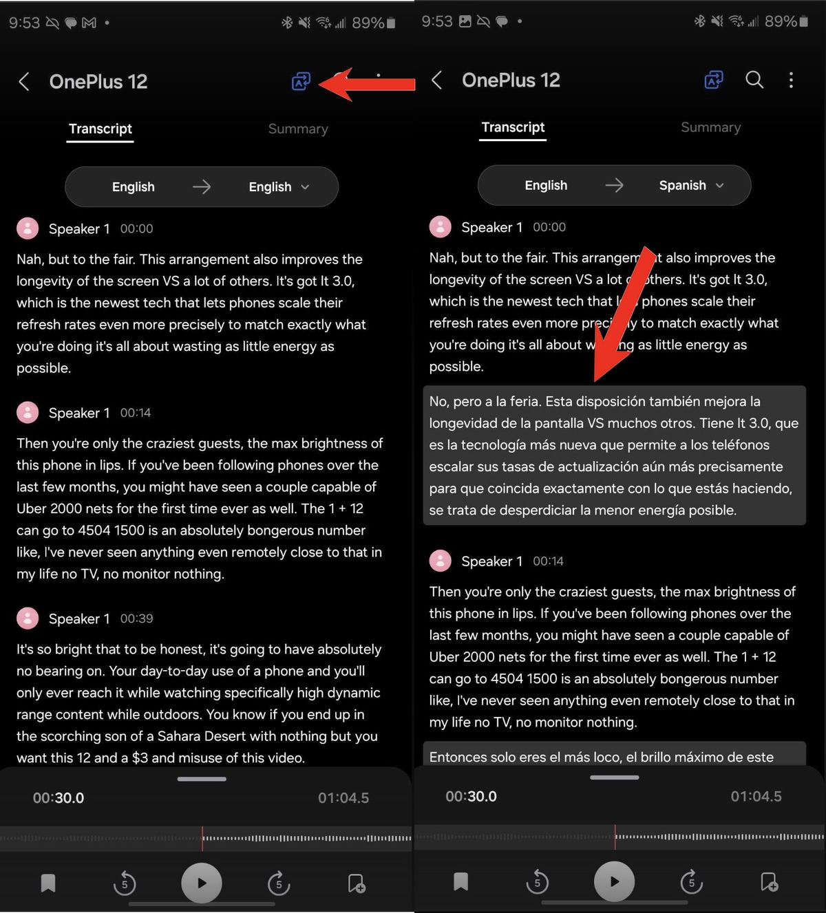 How to transcribe and summarize using Samsung Notes on the Galaxy S24 ...