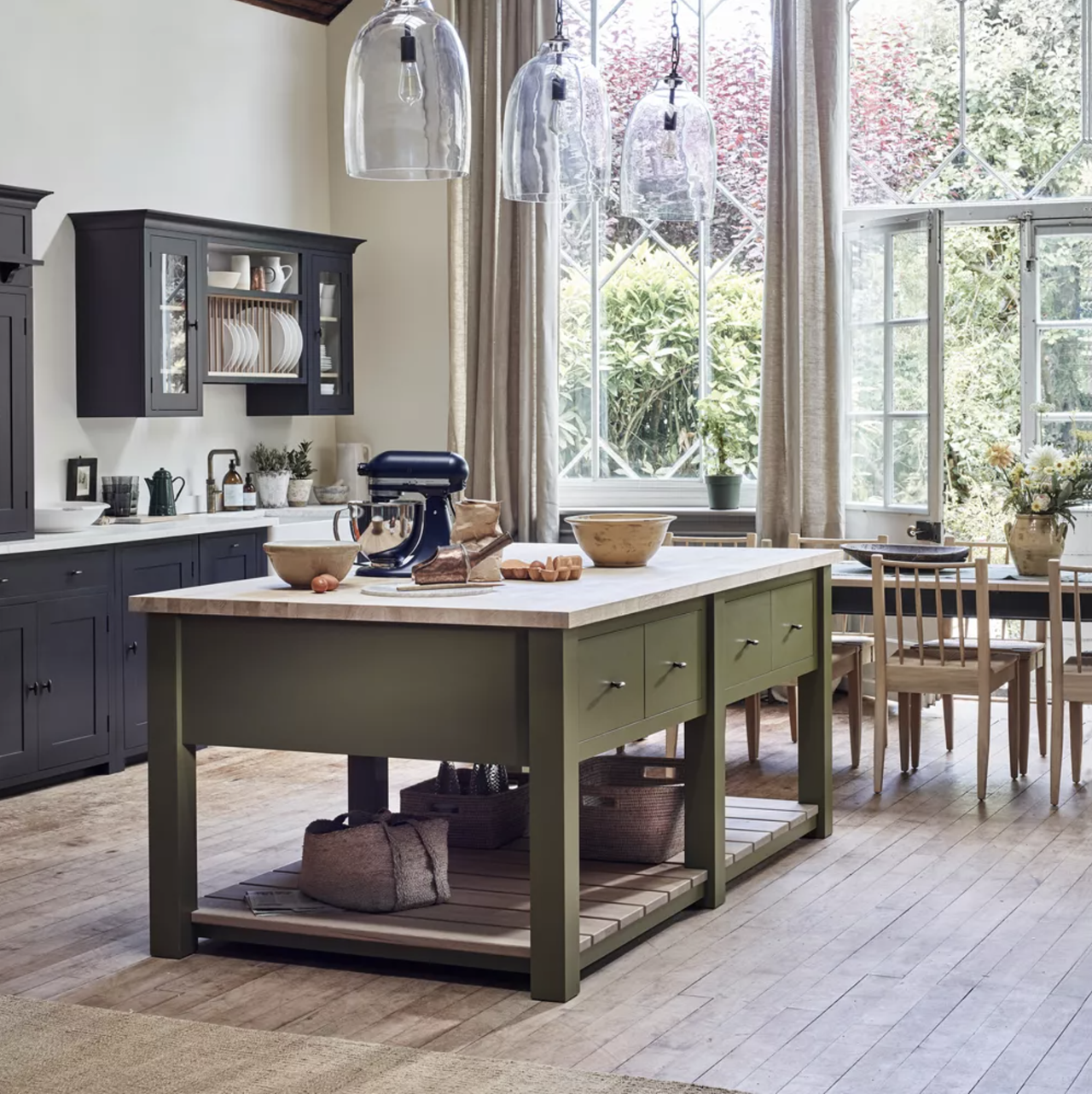 20 green kitchen ideas for a fresh cooking space | Real Homes