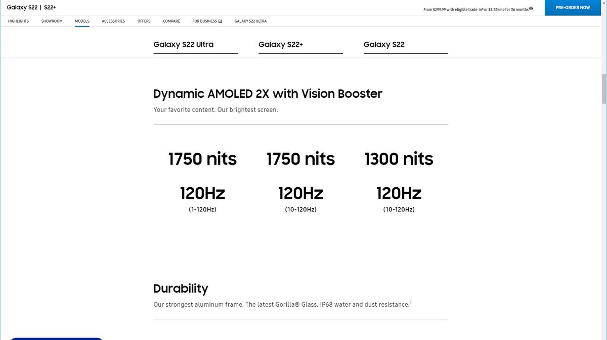 Samsung admits that Galaxy S22 display refresh rate scales down to 48Hz ...