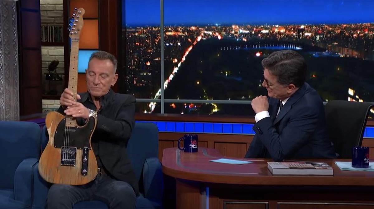 Bruce Springsteen tells the story of his Fender Telecaster | Guitar World