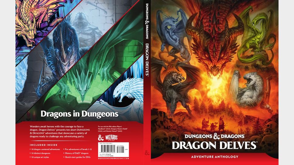 Three solo adventures revealed for D&D Dragon Delves Adventure Anthology as pre-orders go live ...