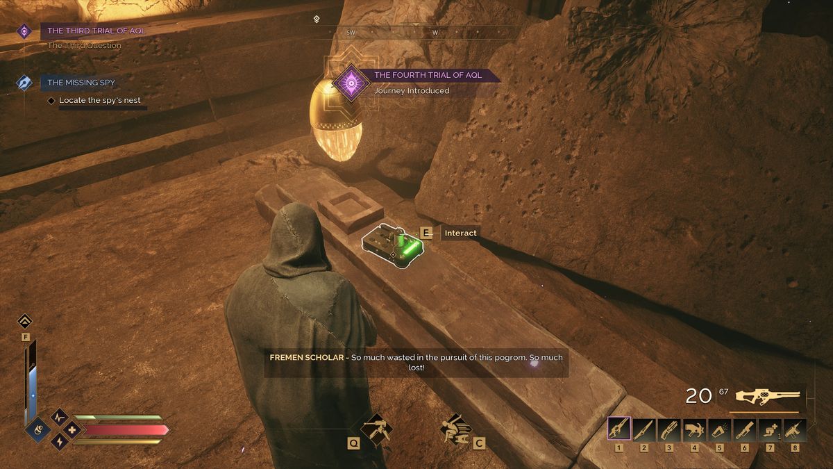 Dune: Awakening Trial of Aql locations | PC Gamer