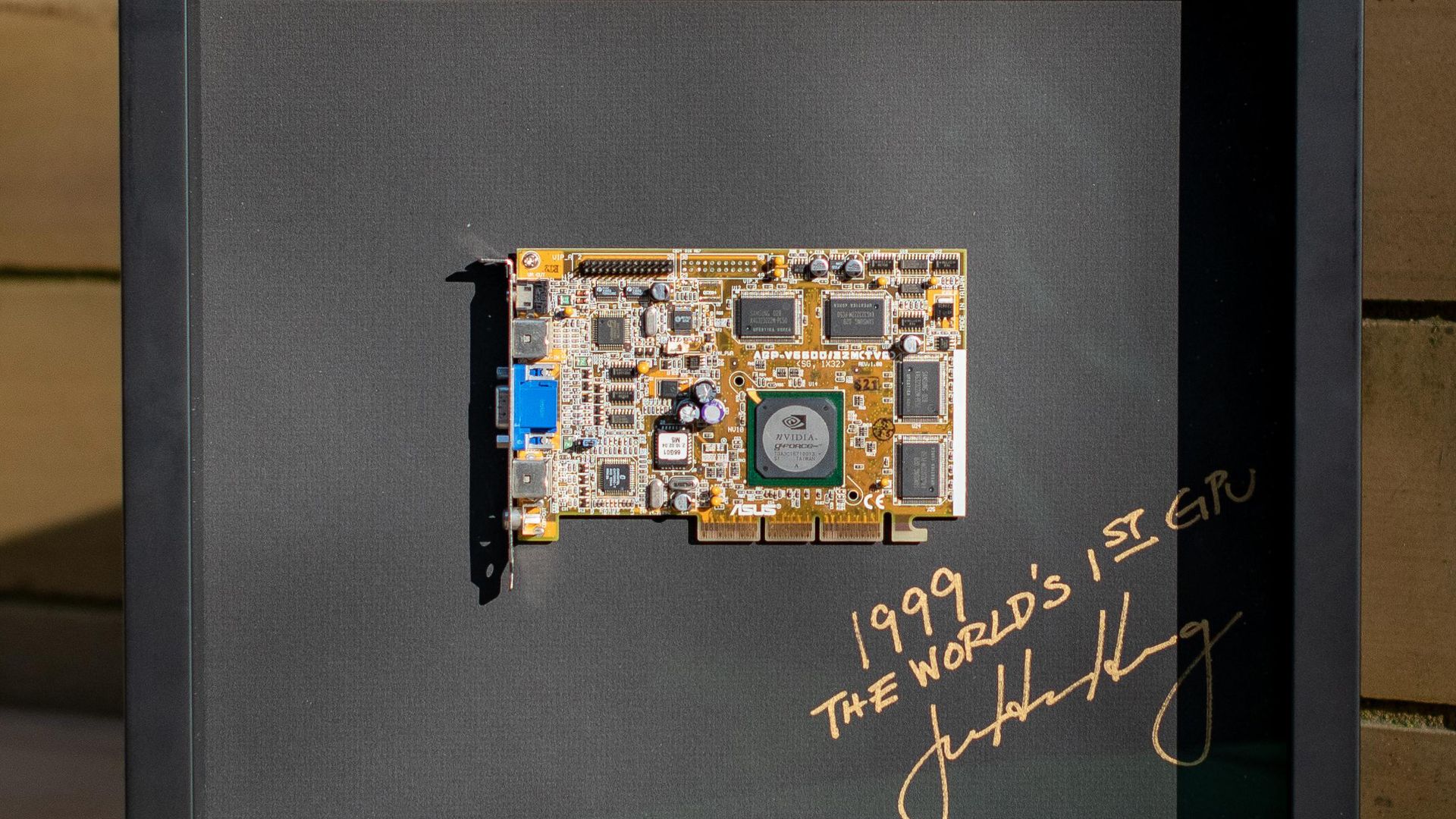 Nvidia gives away five classic GPUs signed by CEO Jensen Huang ...