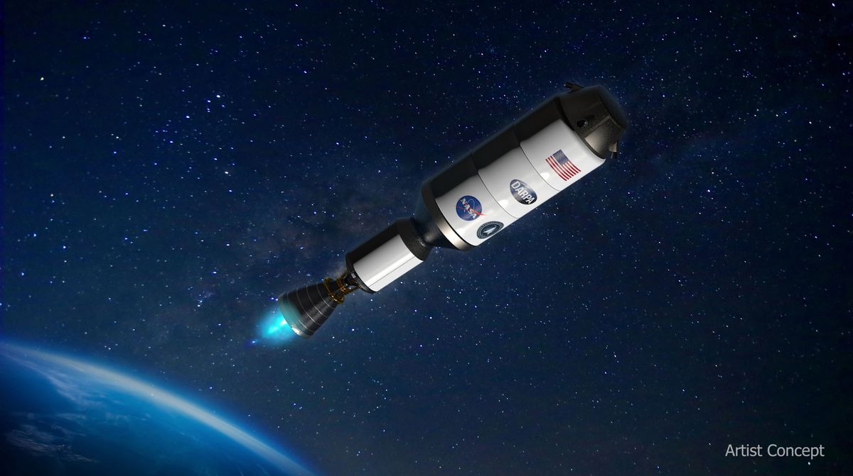 Could astronauts travel to Mars on nuclear-powered rockets: These ...