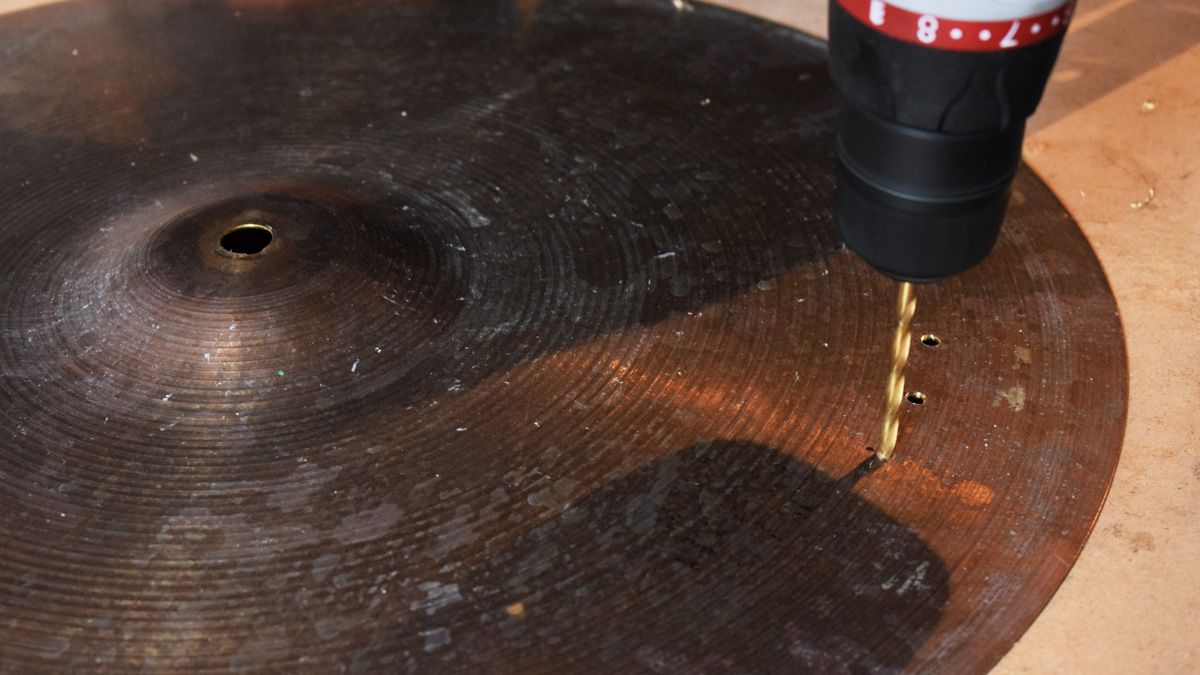 The Workshop: drilling and riveting a cymbal | MusicRadar