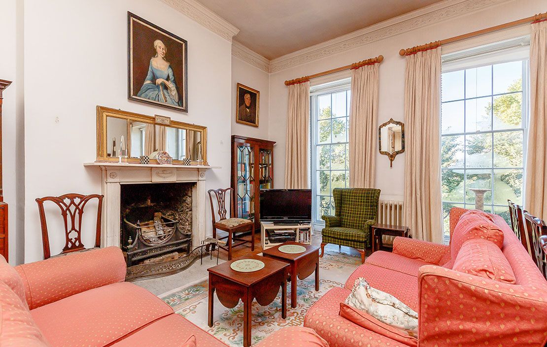 A beautifully restored Regency castle, standing proudly over the ...