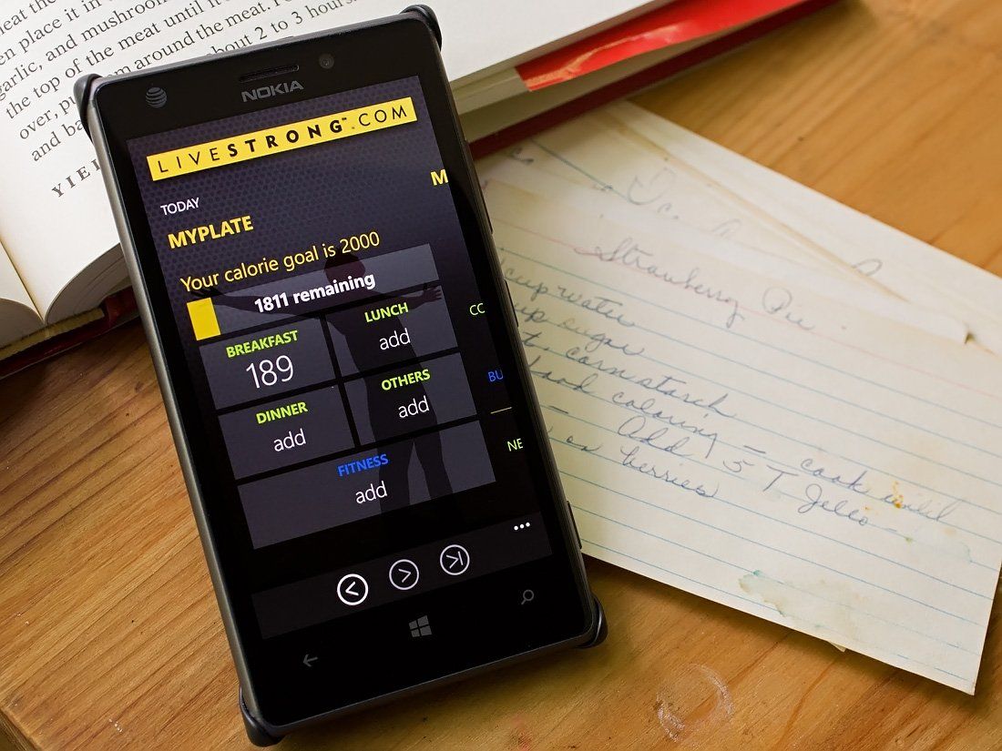 MobileFit Roundup: Top Rated Windows Phone Diet Apps | Windows Central
