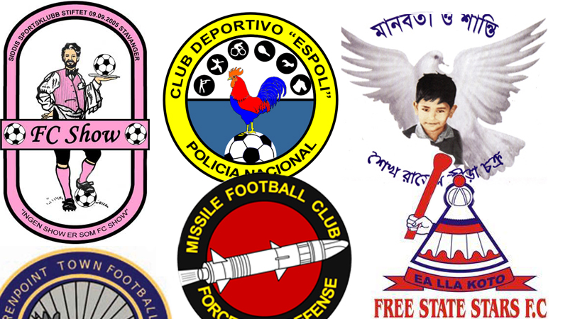 The 17 WEIRDEST club badges in world football | FourFourTwo