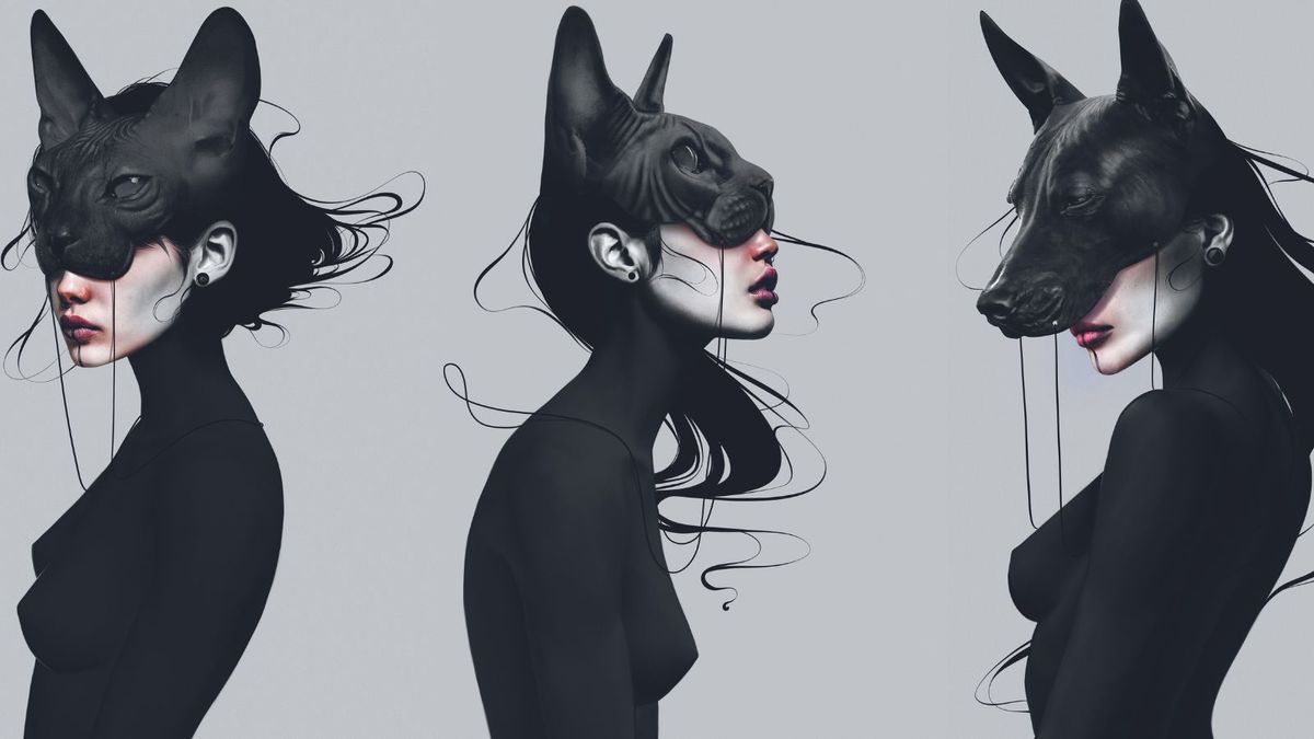 Learn to paint with Procreate to create a striking female portrait ...