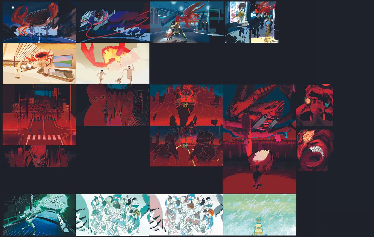 Behind the scenes on bizarre anime adaptation DAN DA DAN | Creative Bloq