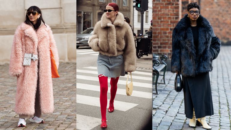 12 Best Faux Fur Coats Inspired by Street Style | Marie Claire