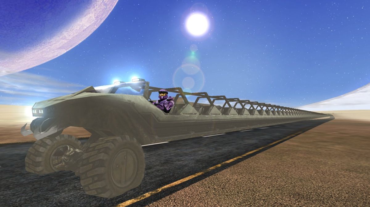 Drive map-sized Warthogs with this Halo: Combat Evolved mod. For ...