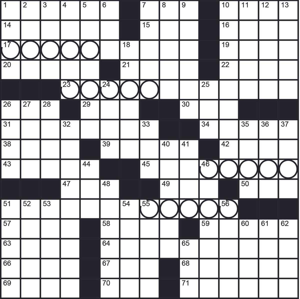 Puzzles: Interactive Crossword - Issue: June 17, 2022 | The Week