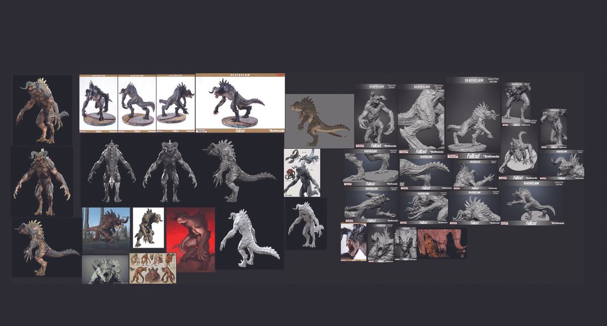 How to model Fallout's ferocious deathclaw in ZBrush | Creative Bloq
