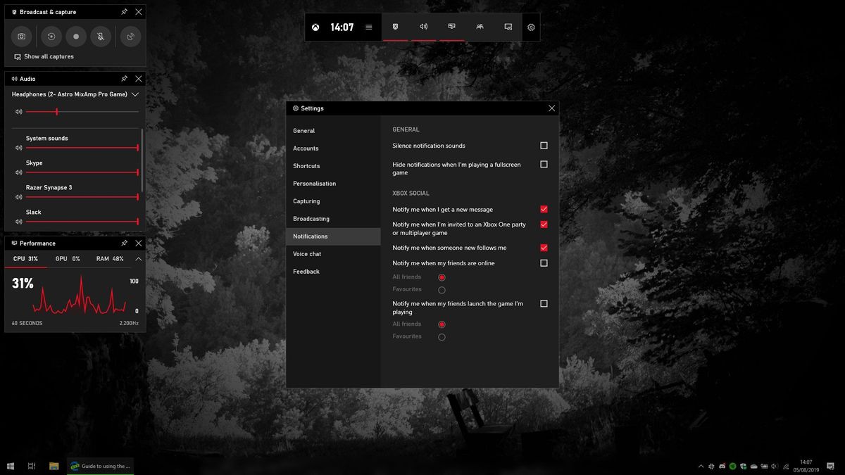How to use the Windows 10 Xbox Game Bar: Game capture, screenshots, widgets, and more | Windows ...