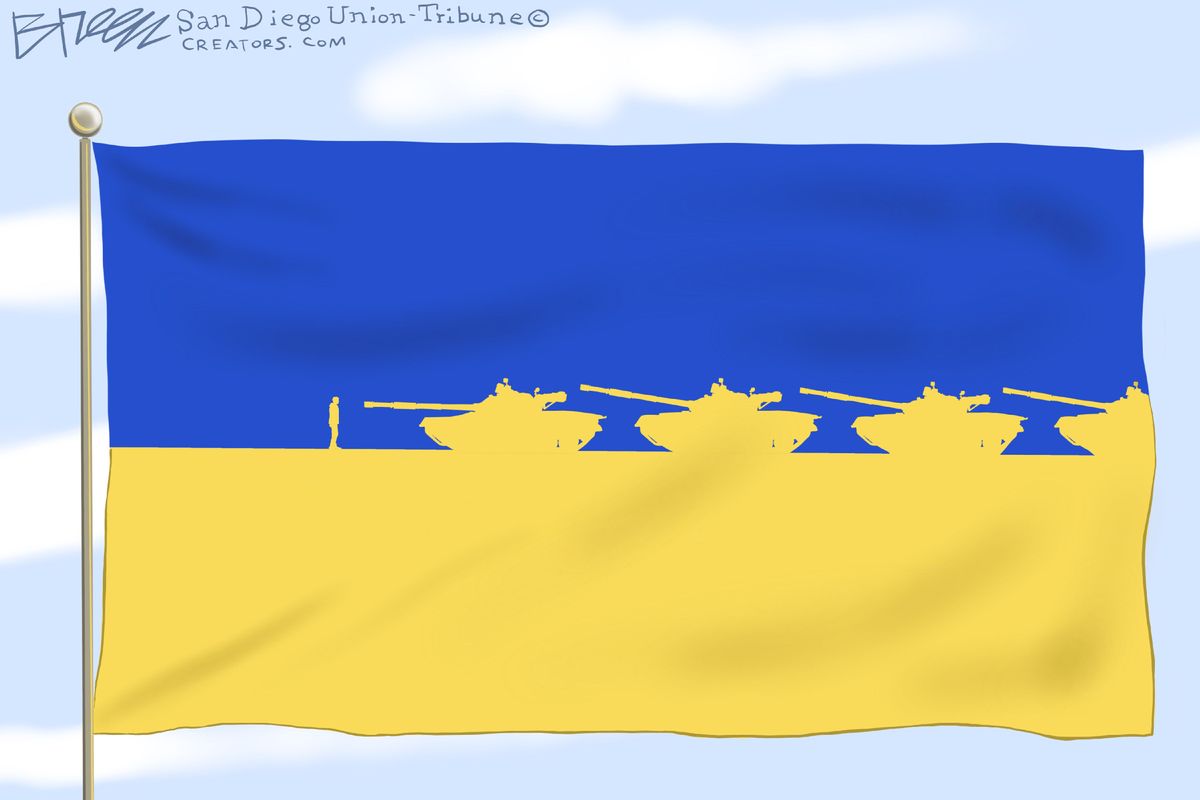 The new Ukrainian flag | The Week