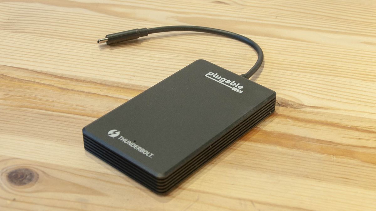 Plugable Thunderbolt 3 2TB NVMe SSD review | TechRadar