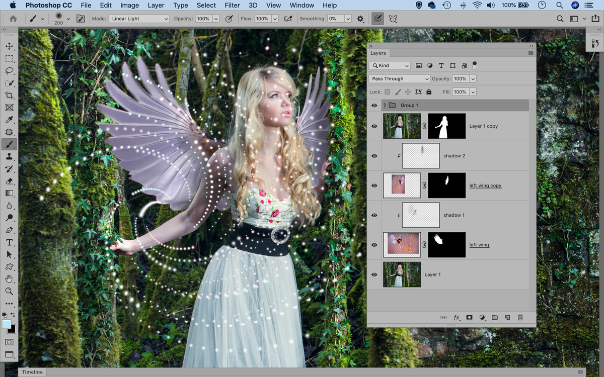 Create a fantastical fairytale composite scene in Photoshop CC ...