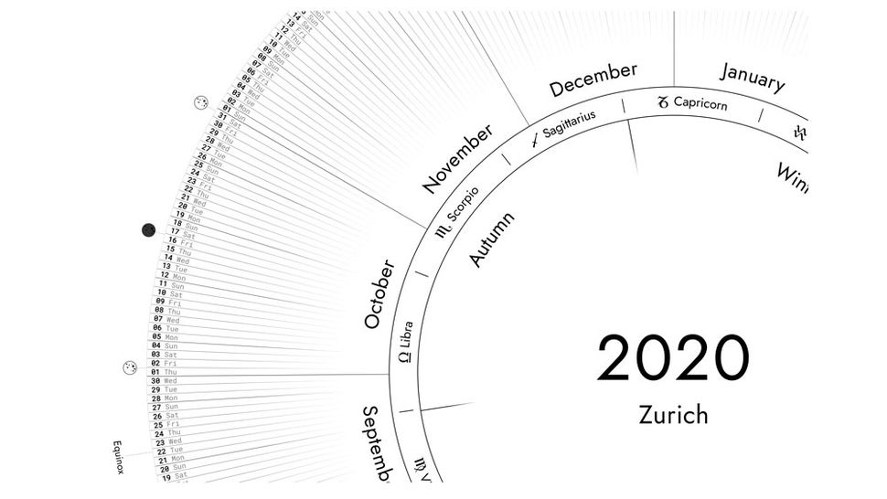 The 2020 calendar everyone will want on their wall | Creative Bloq