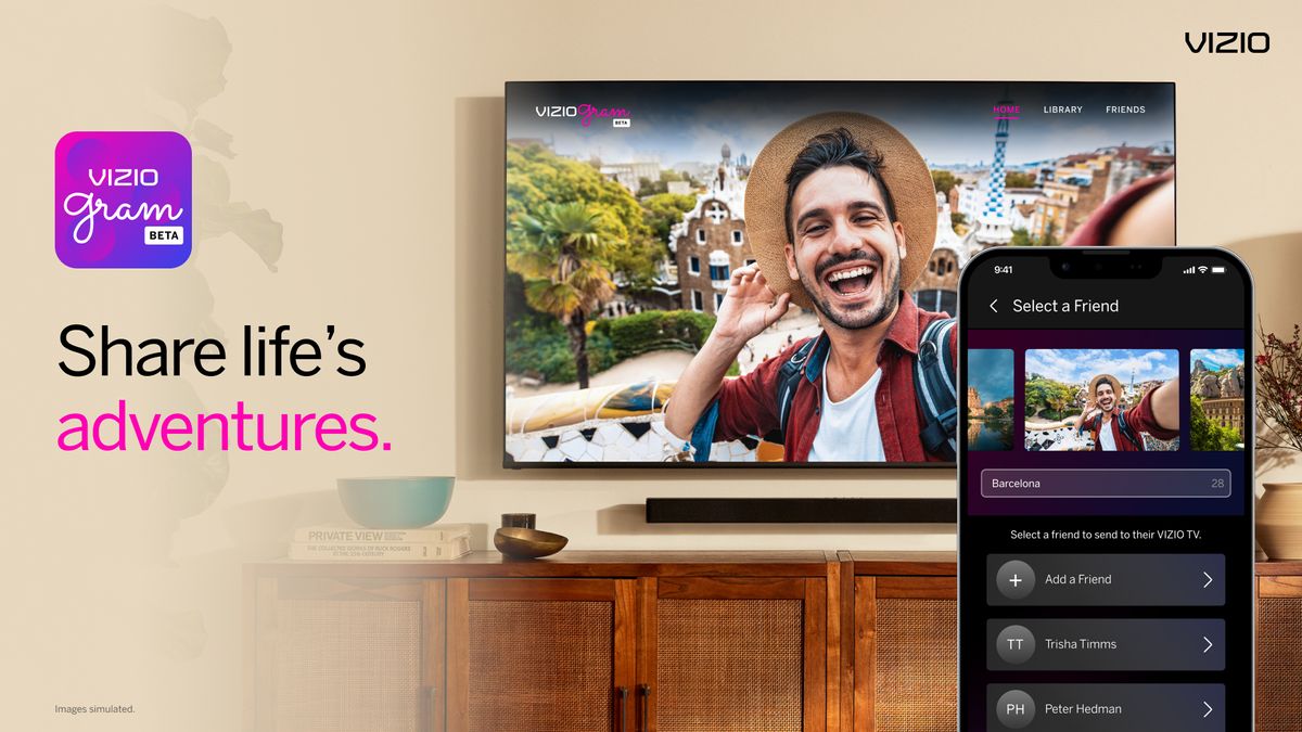 Vizio TVs now double as digital photo frames — here’s how it works ...