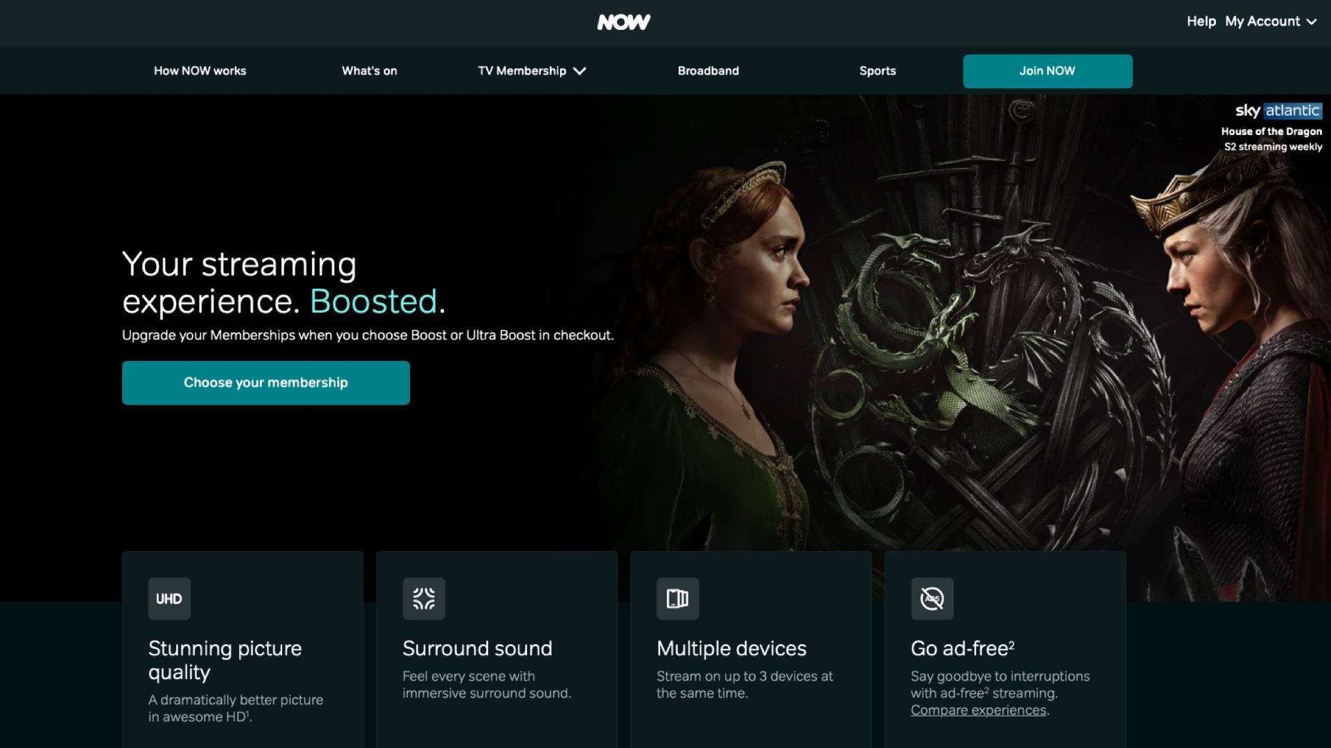 Sky's Now service finally gets 4K HDR and Dolby Atmos… as long as you ...