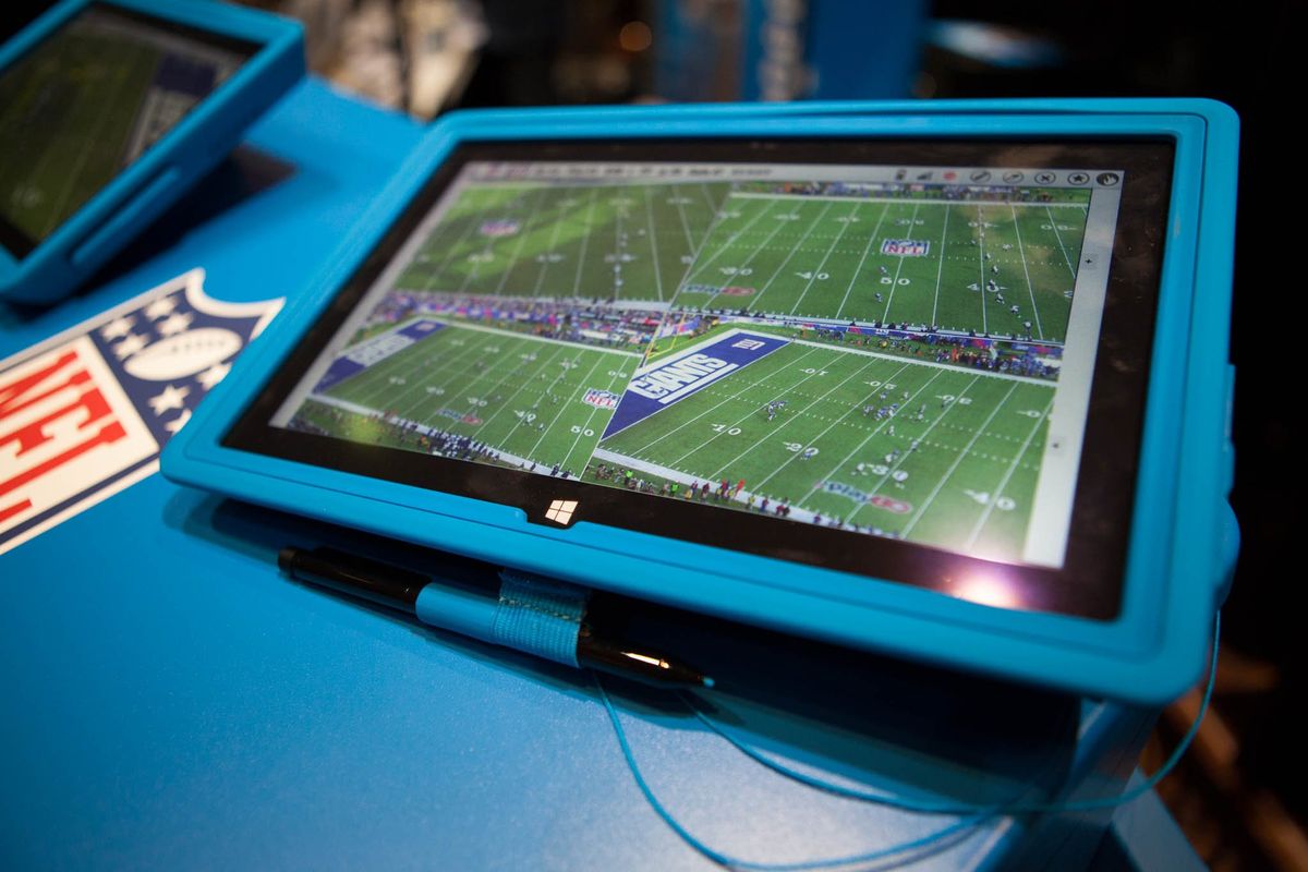 Here is how the NFL's Surface setup looks in detail | Windows Central