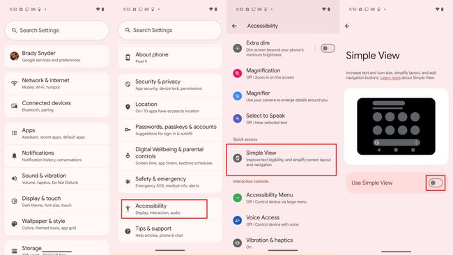 How to enable and use Simple View on a Pixel phone | Android Central