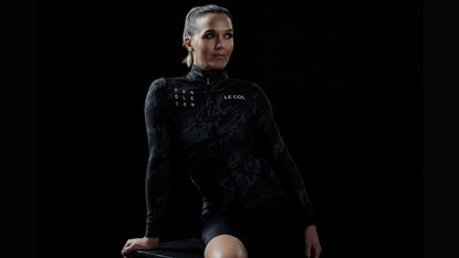 Check out Victoria Pendleton's snakeskin and tattoo inspired Le Col kit ...