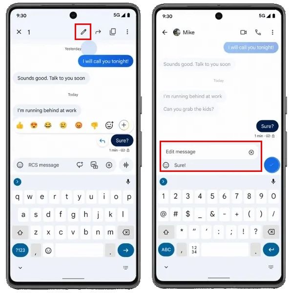 How to edit texts in Google Messages | Android Central