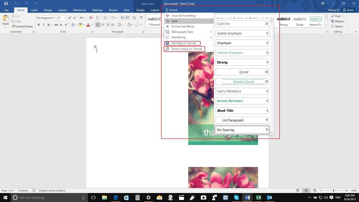 How to start using eight of the new features in Microsoft Office 2016 ...