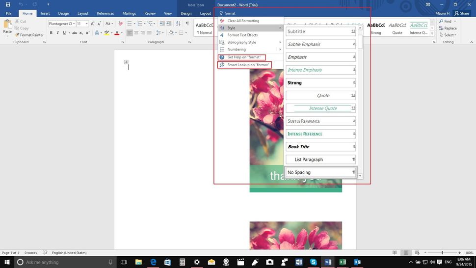 How to start using eight of the new features in Microsoft Office 2016 ...