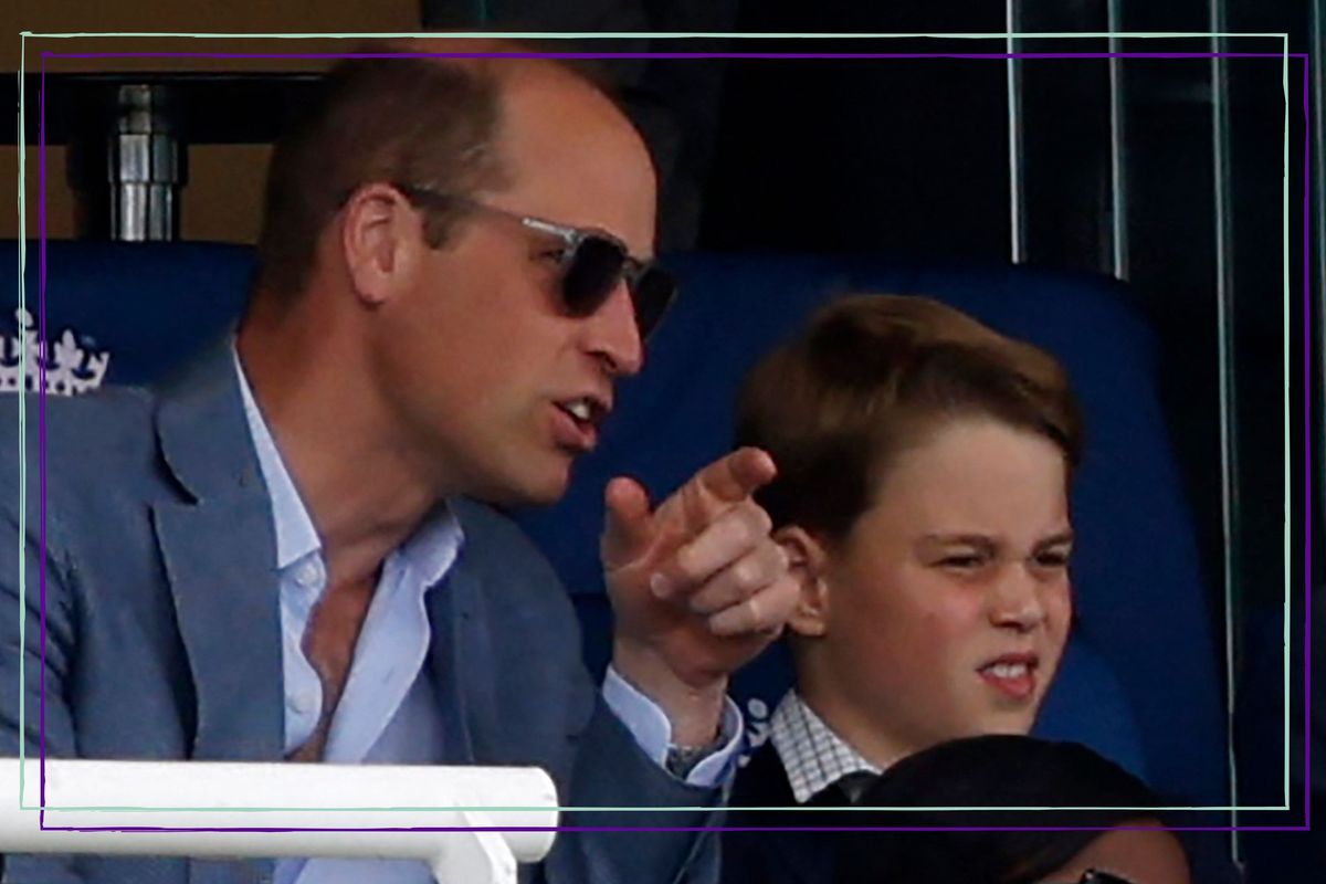Prince William and Prince George are an adorable father-son duo as they ...