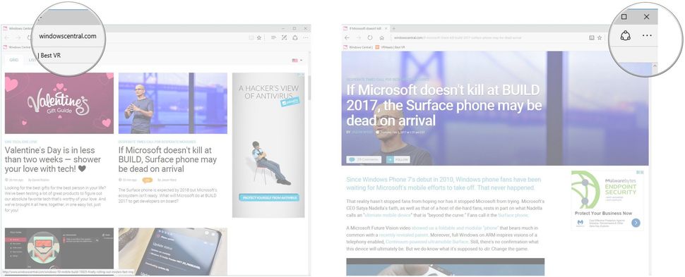 How to use Find on page in Edge for Windows 10 | Windows Central