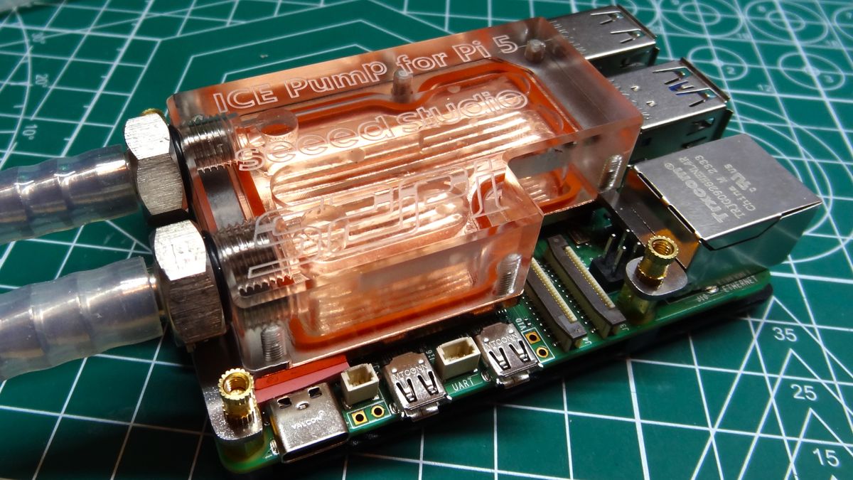 Water Cooling Kit for Raspberry Pi 5 Review: The zenith of cooling for ...