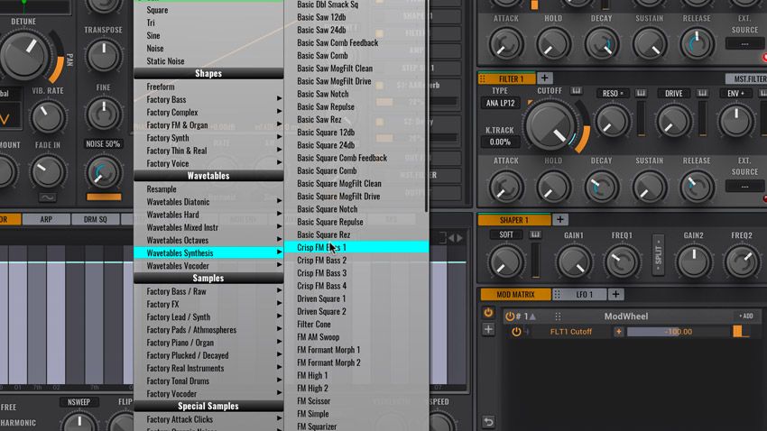 How to synthesize a patch from scratch within an arrangement | MusicRadar